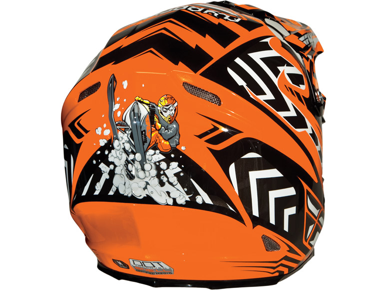 AllSnowmobileGear.com - Fly Racing - F2 Carbon Fiber Snocross Helmet