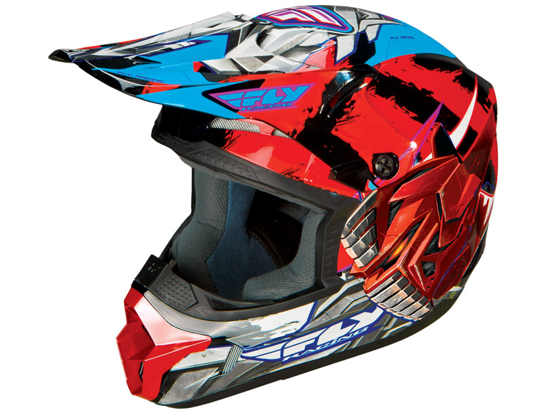 AllSnowmobileGear.com - Fly Racing - Kinetic Kid's Snocross Helmet - Youth