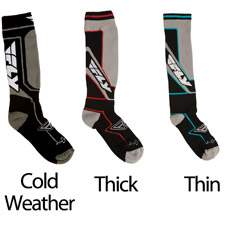 AllSnowmobileGear.com - Fly Racing - Moto Boot Length Sock