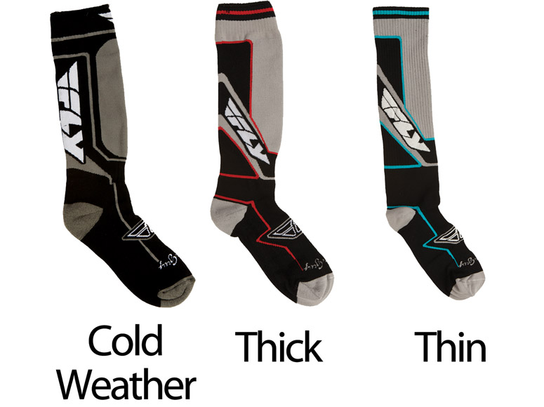 AllSnowmobileGear.com - Fly Racing - Moto Boot Length Sock