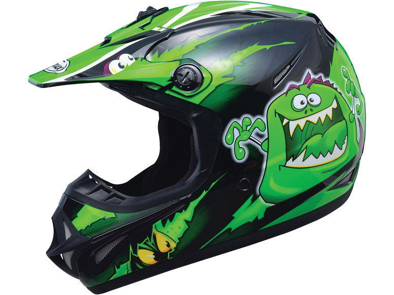 AllSnowmobileGear.com - GMAX - GM46Y-1 Kid's Snocross Helmet- Youth
