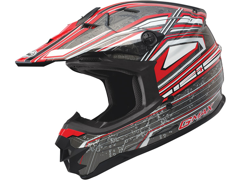 AllSnowmobileGear.com - GMAX - GM76X Snocross Helmet