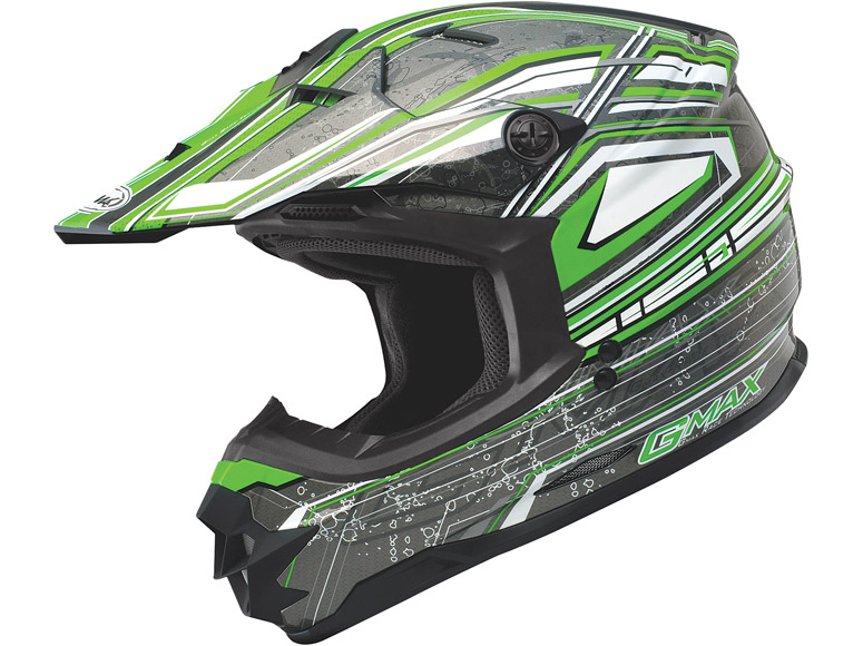 AllSnowmobileGear.com - GMAX - GM76X Snocross Helmet