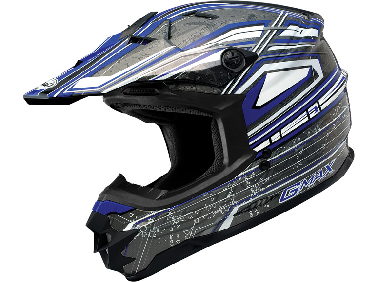 AllSnowmobileGear.com - GMAX - GM76X Snocross Helmet