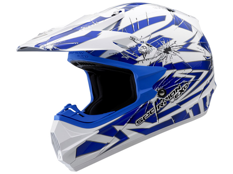 AllSnowmobileGear.com - Scorpion - VX-24 Graphic Snocross Helmet